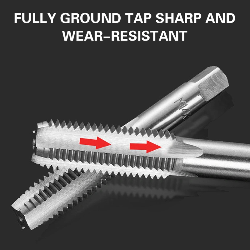 T-shape Tap Wrench Set Labor-saving Efficient Screw Installation Tool For Indoors 5PCS screw tap ...