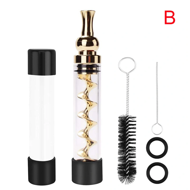 Glass Tube Grinder Kit Hand Twisted Spice Herb Grinder With Heat ...