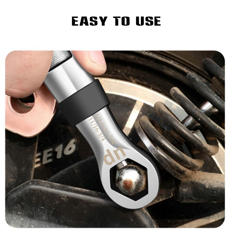 Multi-purpose Universal Portable Wrench Adjusting Double-headed Spanner ...