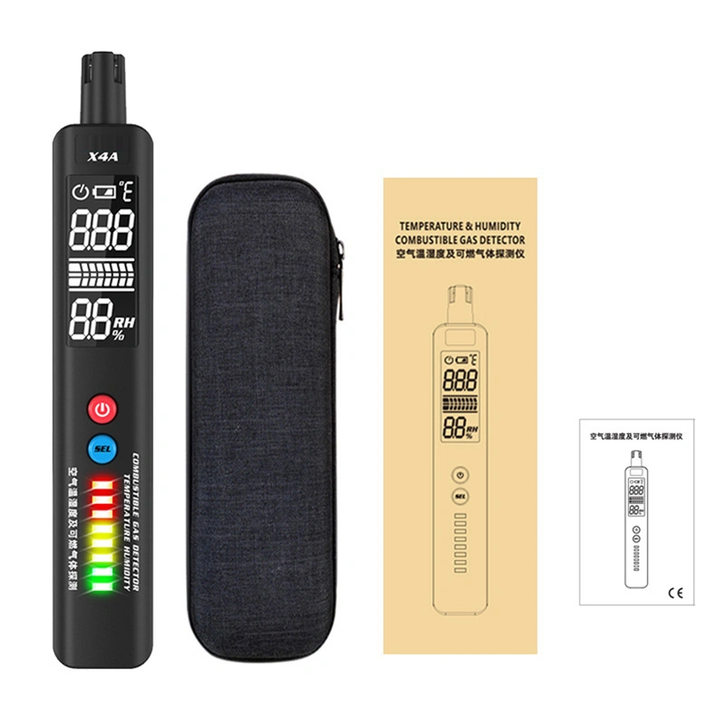 Digital Gas-Leak Detector Portable Multipurpose LCD Display Gas-Leak ...