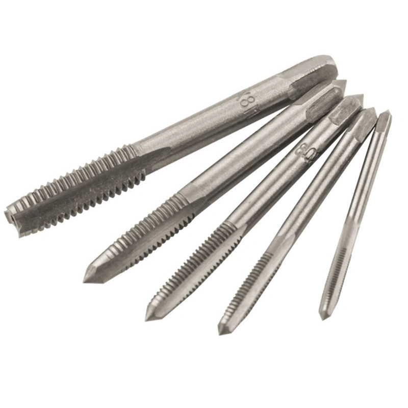 High Speed Steel Square Shank Straight Fluted Tap M3-M12 Machine Tap ...