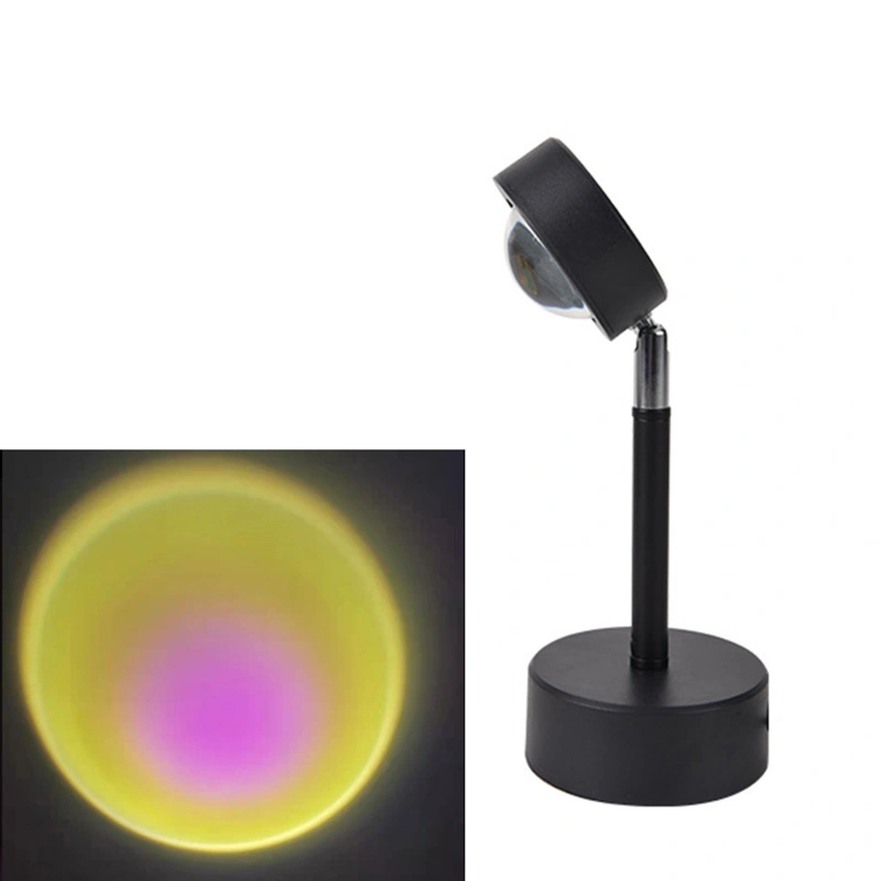 Sunset Projection Floor Light Rainbow Modern Led Floor Light Living ...