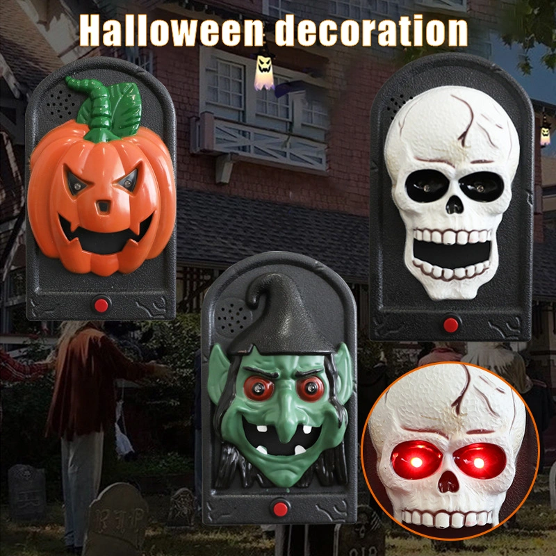 Halloween Sound Pumpkin Witch Skull Doorbell Horror Atmosphere ...