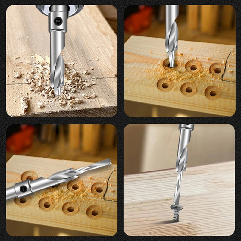 Swagging Tool Drill Bit Set Snappy Tools Quick-Change Countersink Drill ...