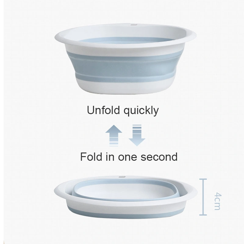 Plastic Folding Basins Portable Wash Basins Folding Laundry Tub ...
