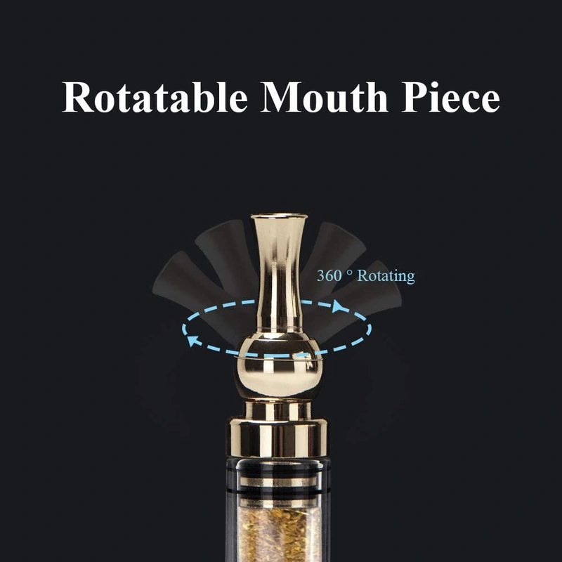 Glass Tube Grinder Kit Hand Twisted Spice Herb Grinder With Heat ...