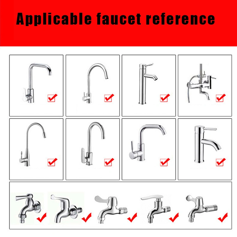 Rotatable Universal Faucet Anti Splash Basins Tap Adjustable Tap ...