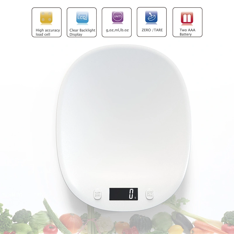 Digital Food Scale Kitchen Battery Powered Scale For Cooking And Baking ...
