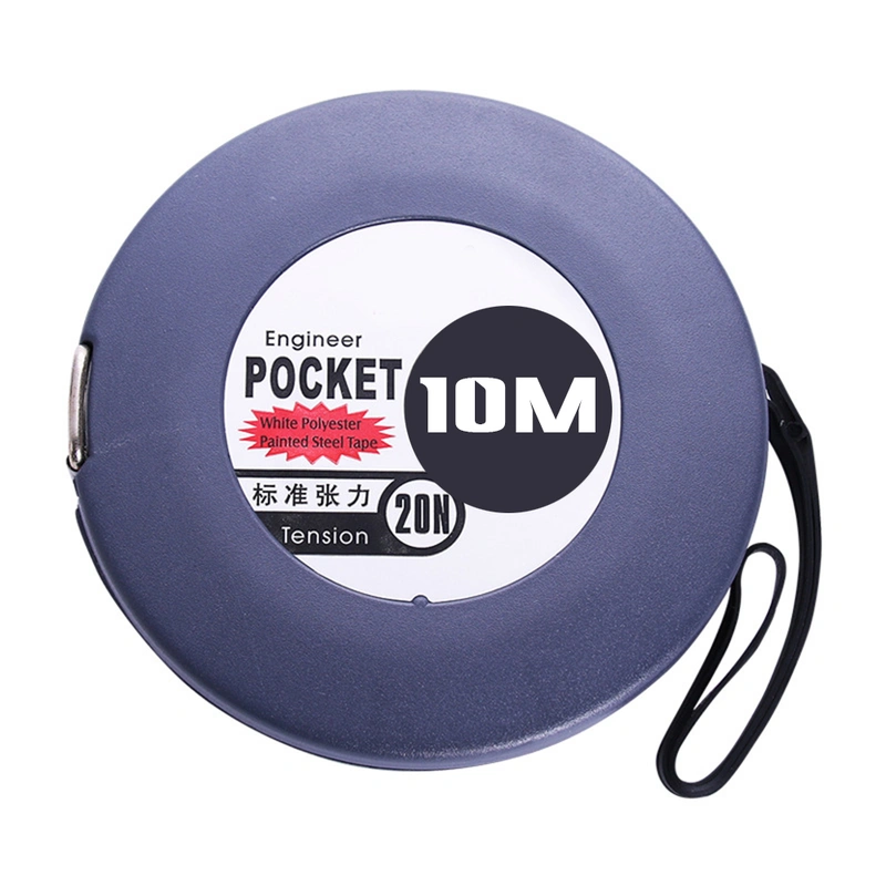 Long Steel Tape Ruler Extension Reduction Locking Ruler 10/20/30M Round ...