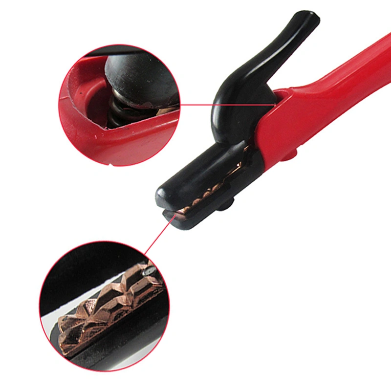 Welding Electrode Holder Heavy Duty Copper Electrode Clamp Jaw Holding ...