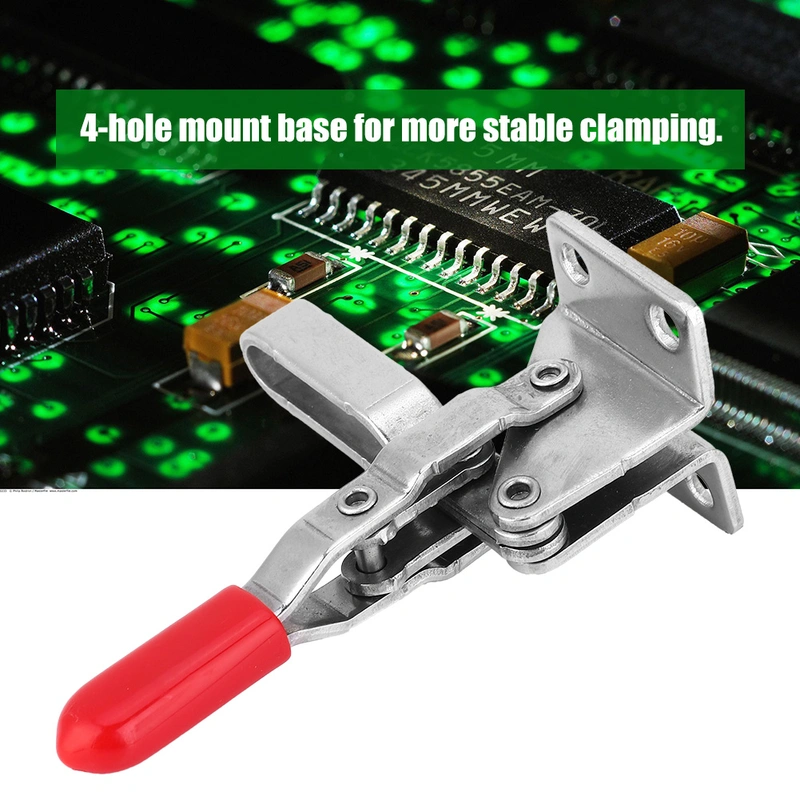 Quick Release Toggle Clamp SUS304 Mechanical Fixture Holding Capacity ...