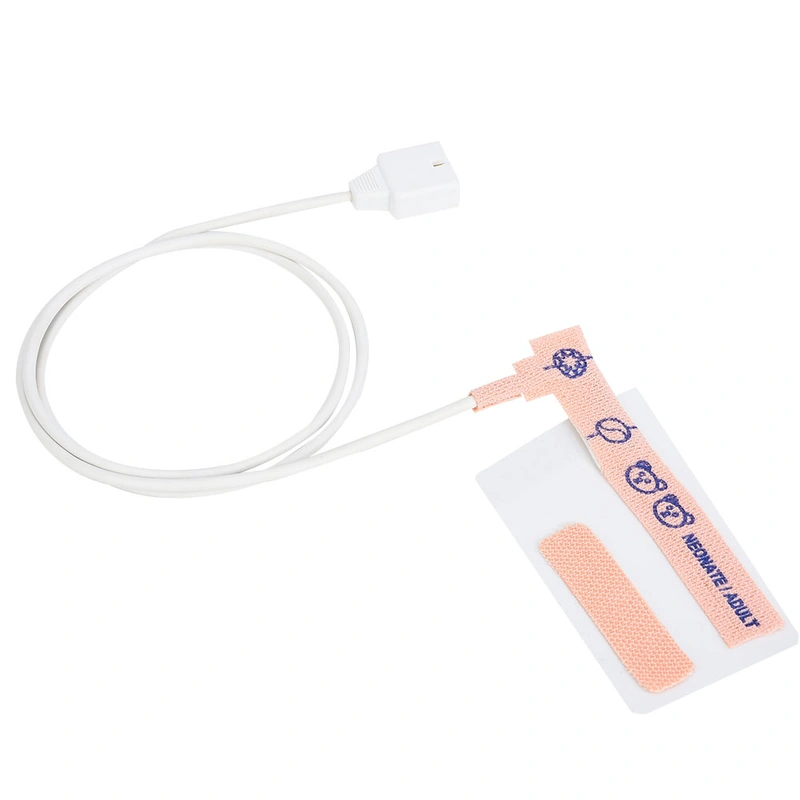 9 Pin Plug Disposable SpO2 Sensor Wrap Oxygen Saturation Probe Fit For ...