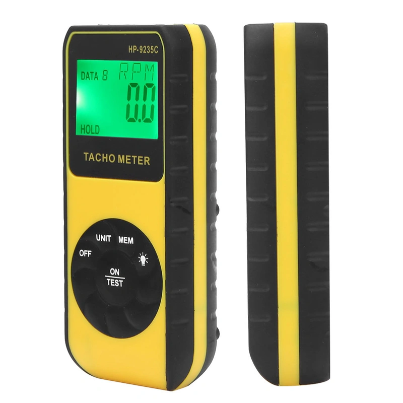 Handheld Non-Contact Digital Tachometer Tacho Rotate Speed Meter Engine ...