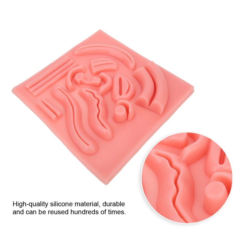 Laparoscopic Simulation Stitching 3D Silicone Module Surgical Skin Suture For Teaching ...