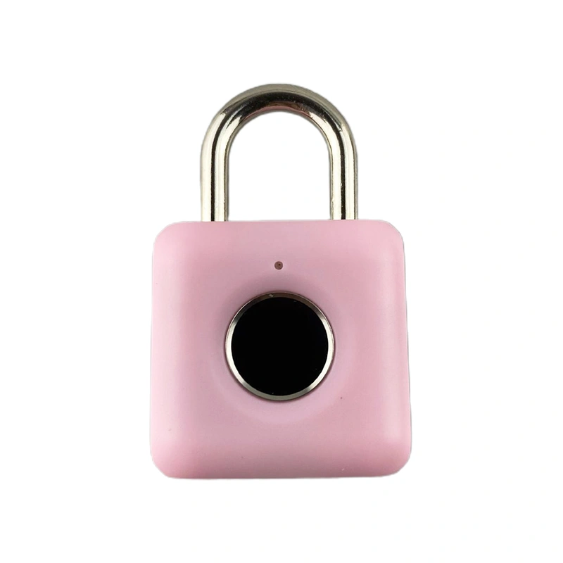 Fingerprint Padlocks Small Keyless Smart Lock For Lockers Portable USB ...