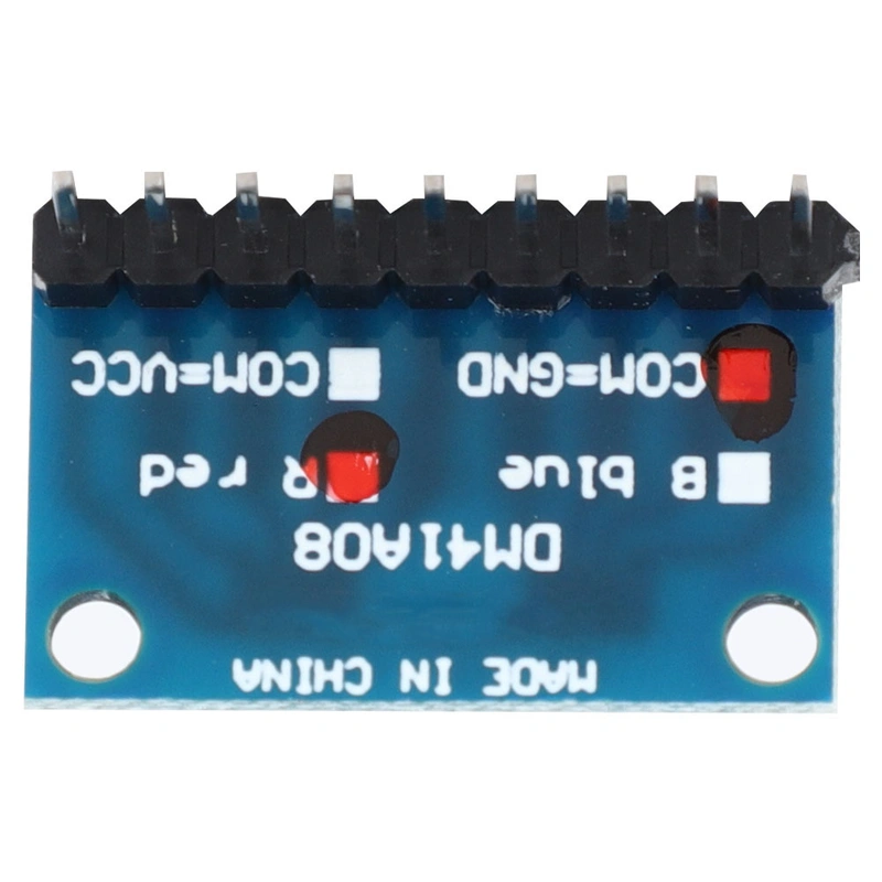 4Pcs LED Module Blue/Red Common Cathode/Common Anode Breadboard Kit For ...