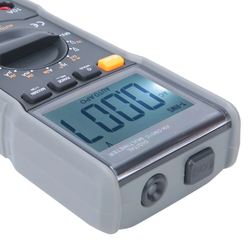 Mini Hand-Held Digital Multimeter Portable Automatic Range Non-Contact ...