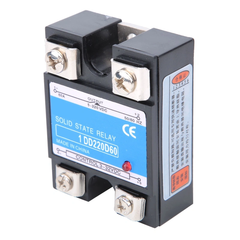 Solid State Relay DC-DC SSR Input 3-32VDC Load 5-220VDC Control ...