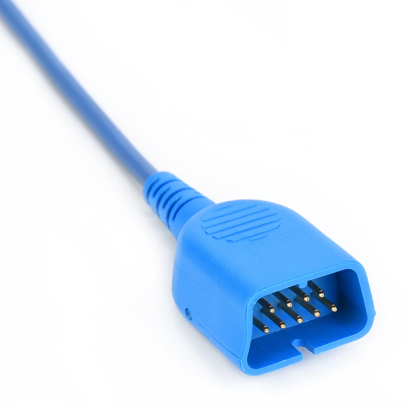 9 Pin Plug Disposable SpO2 Sensor Wrap Oxygen Saturation Probe Fit For ...