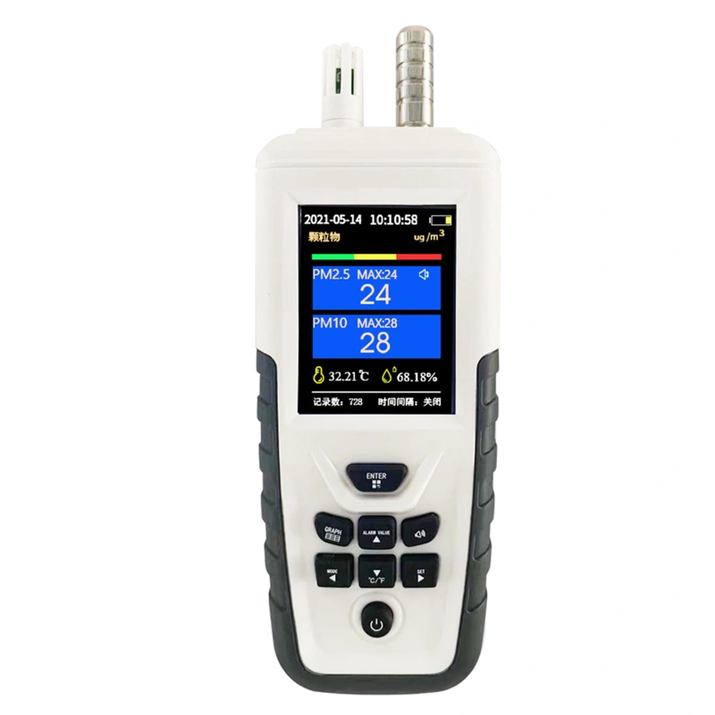 High Sensitivity Dust Particles Counter Multifunctional Air-Quality ...