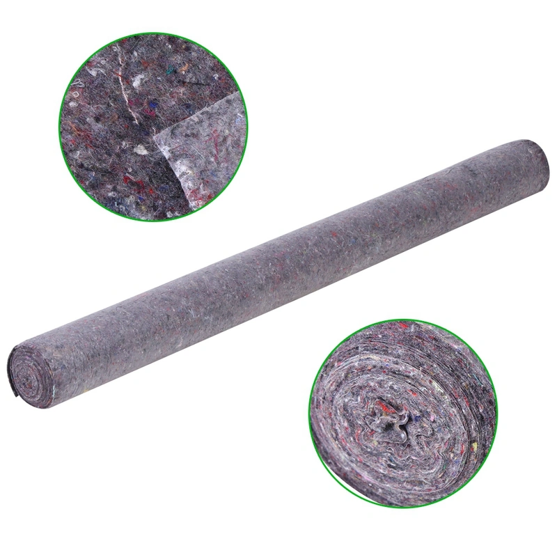 1 X 10 M Felt Floor Covering Painting Mat With PE Anti-slip Coating ...