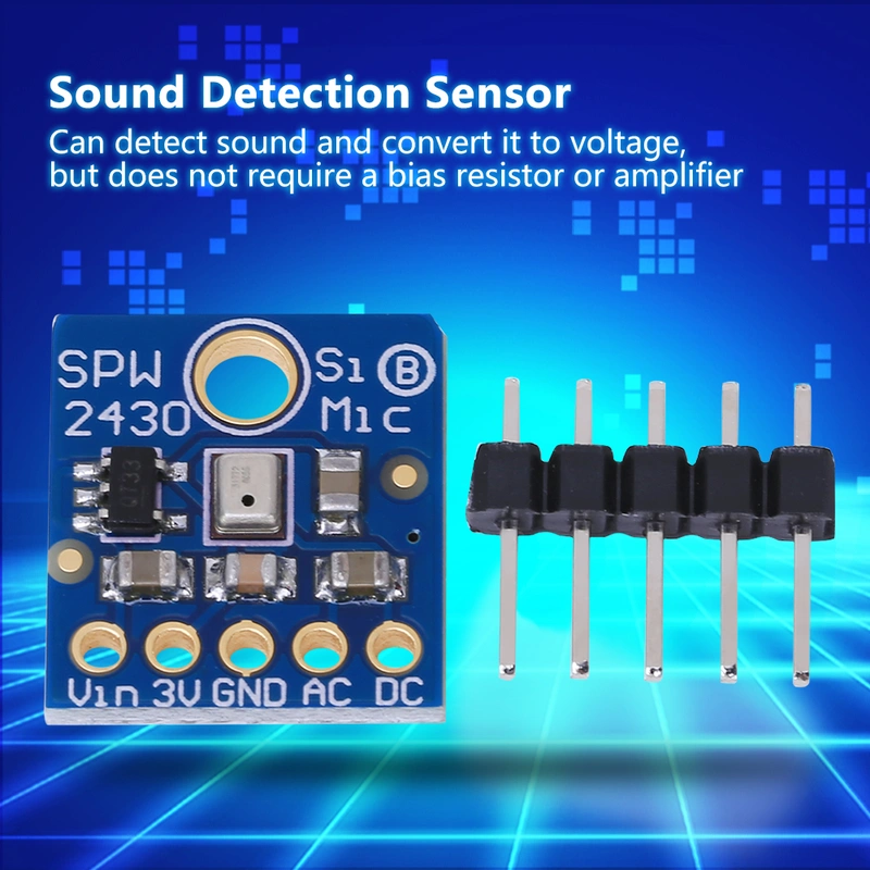 Sound Detection Sensor Module Silicon MEMS Microphone For FFT Recording ...