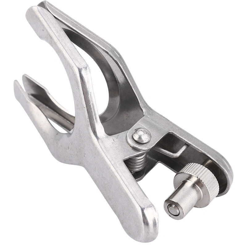 Stainless Steel Lab Clamp Pinch Clip Glass Ball Clamp Laboratory ...