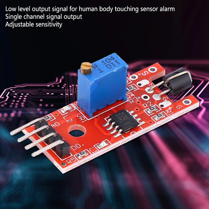 5Pcs Adjustable Sensitivity Single Channel Signal Output Human Body ...