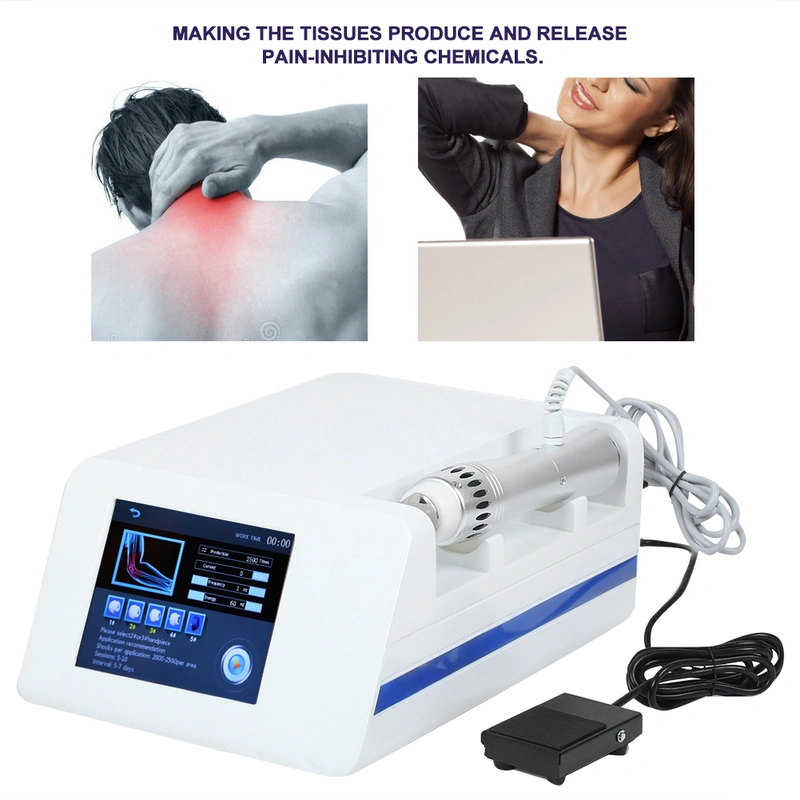 ED Electromagnetic Extracorporeal Shockwave Therapy Machine Pain Relief ...