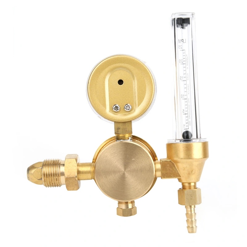 WX-55T G5/8 Male Thread Argon Gas Pressure Reducer Argon Gas Meter ...