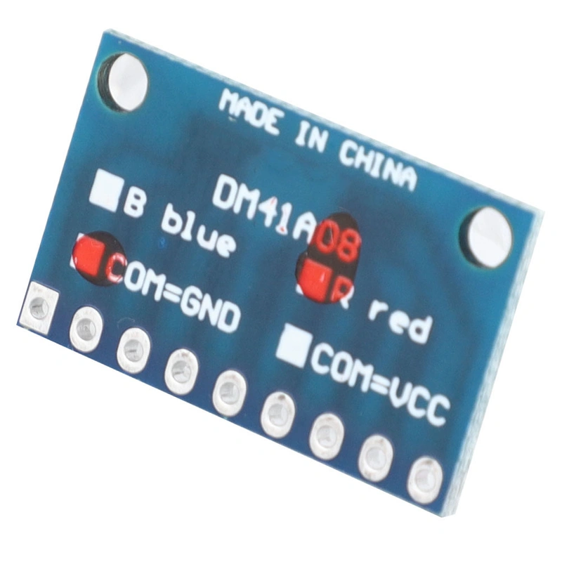 4Pcs LED Module Blue/Red Common Cathode/Common Anode Breadboard Kit For ...