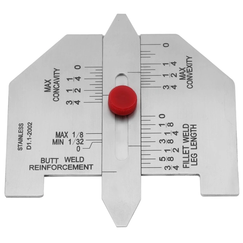 Welding Gauge Stainless Steel Fillet Weld Leg Length Concavity ...