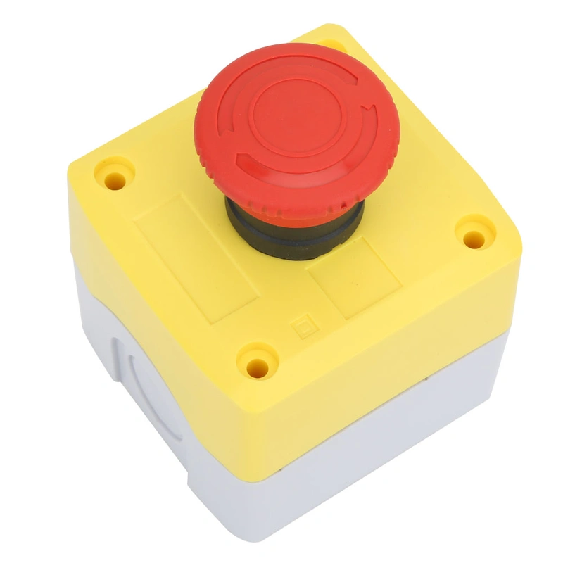 Emergency Stop Button 98mm High Mushroom Stop Button 380V 5A Circuit ...