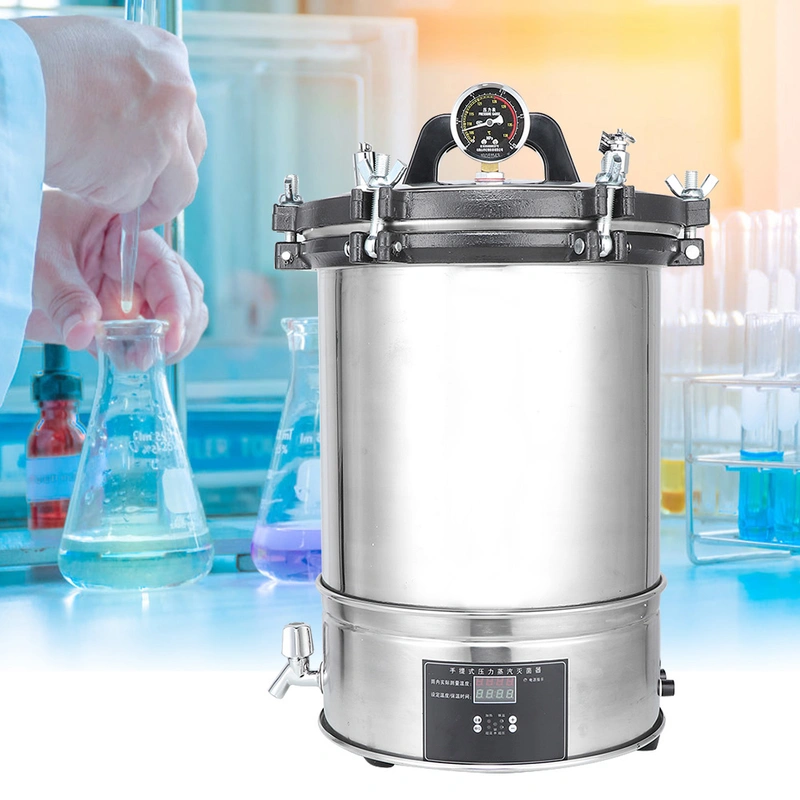 Stainless Steel Portable Autoclave Sterilizer Disinfection Tool AU Plug ...