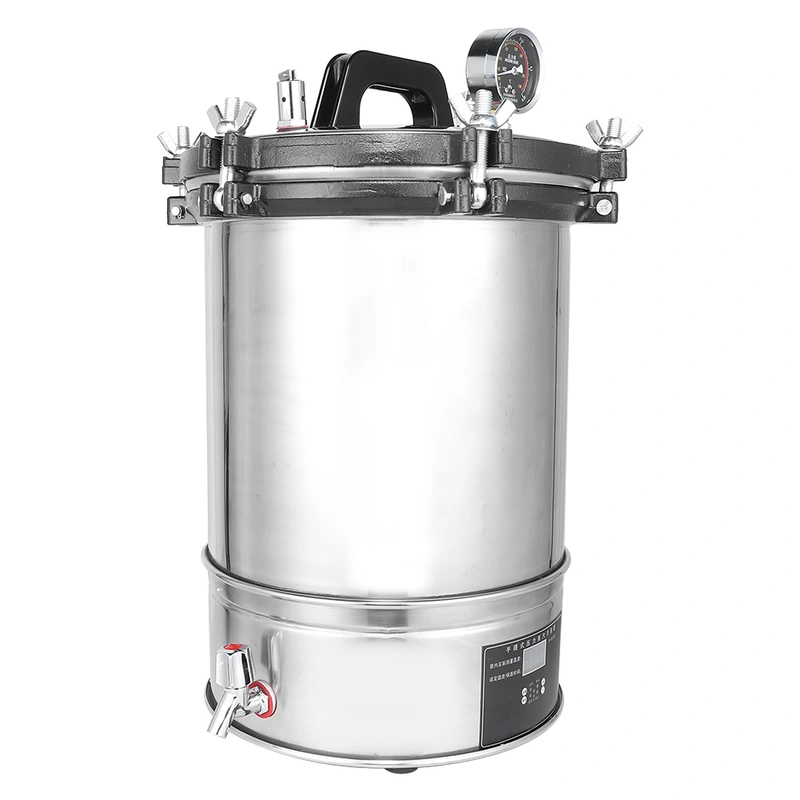 Stainless Steel Portable Autoclave Sterilizer Disinfection Tool AU Plug ...