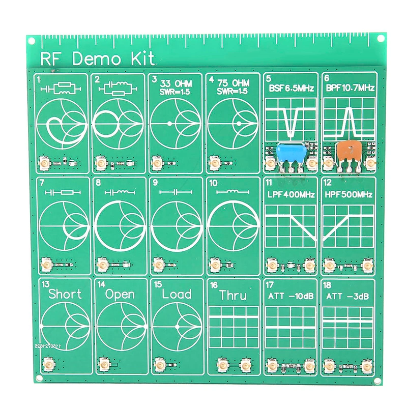 RF Demo Kit RF Tester Board Attenuator Module Vector Network Analyzer ...
