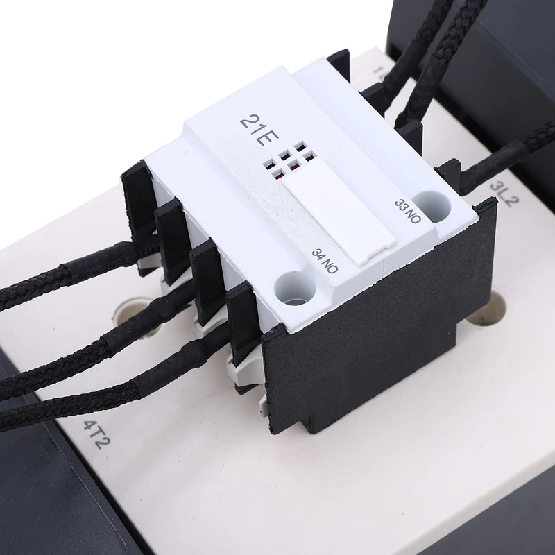 CJ19-115/21 Switch Over Contactor AC220V 115A 1NO 1NC Capacitor ...