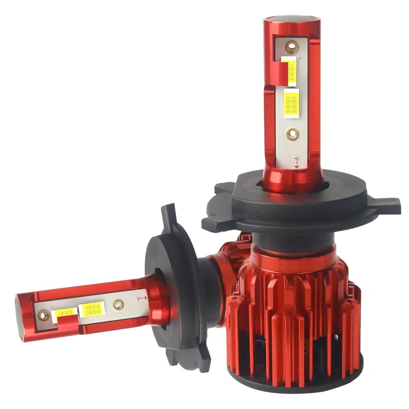 Z6 3000k Yellow Light Car Modified LED Headlights Bulbs Heavy Duty ...