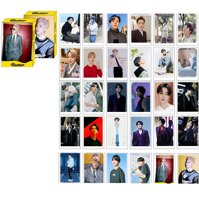 BTS Lomo Card Set Kpop Photocards Merchandise Greeting Card BTS ...