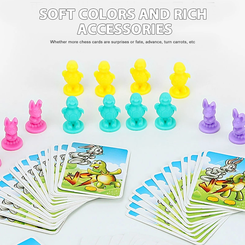 Tortoises & Hares Board Game For Kids Multiplayer Family Party ...