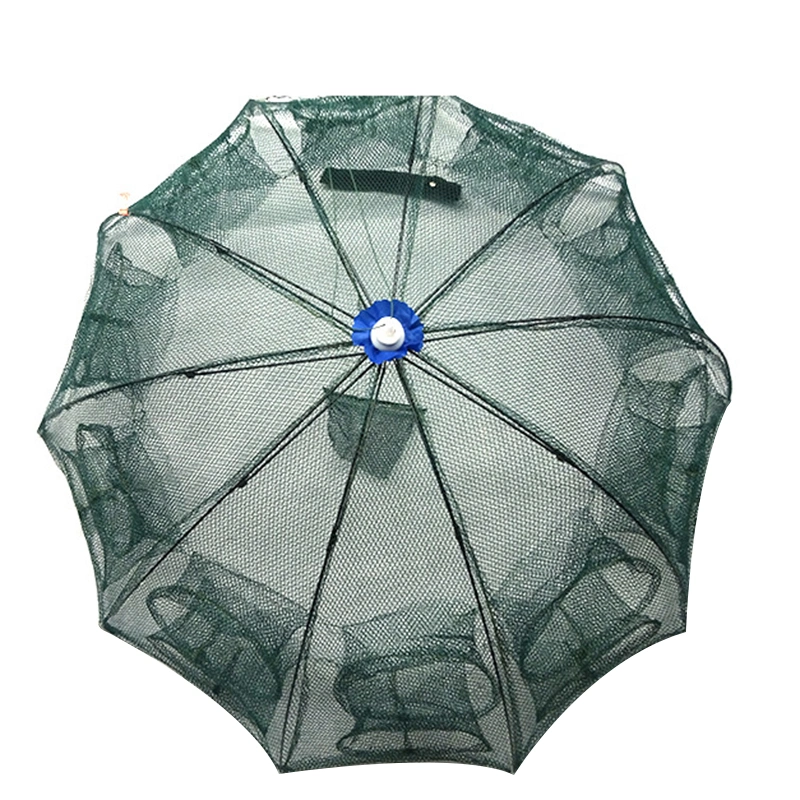 Umbrella Shaped Fishing Net Bold Skeleton Sturdy Foldable Portable ...