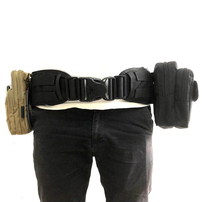 Outdoor Multi-function Belt Padded Load-bearing MOLLE Belt Waist ...