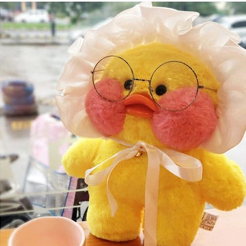 Small Yellow Duck Plush Toy Stuffed Animal Hugging Super Soft Toys ...