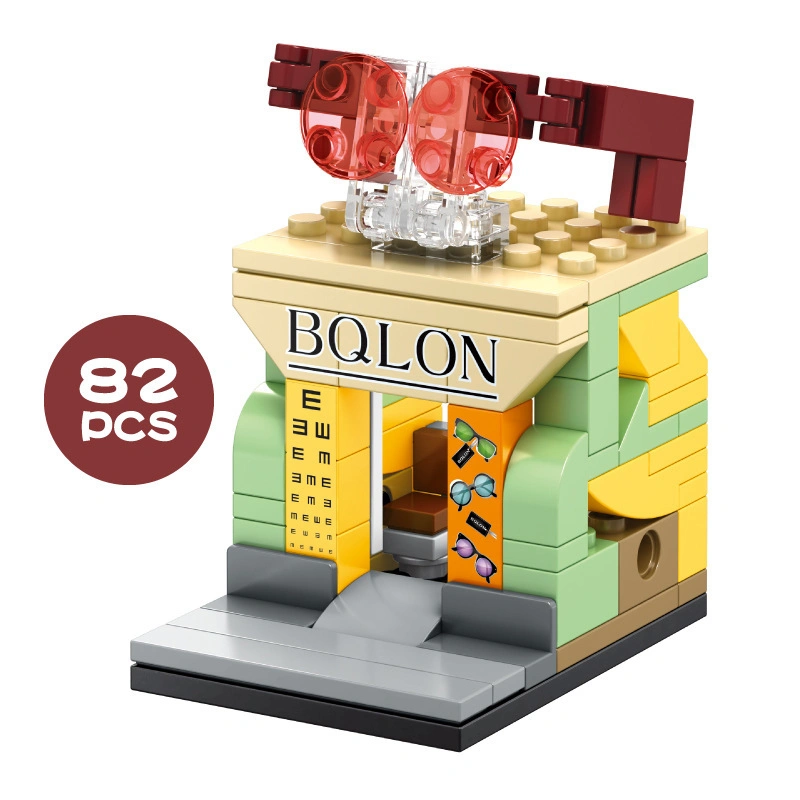 Building Blocks Toys Mini Street View Building Blocks Series Soda Shop ...
