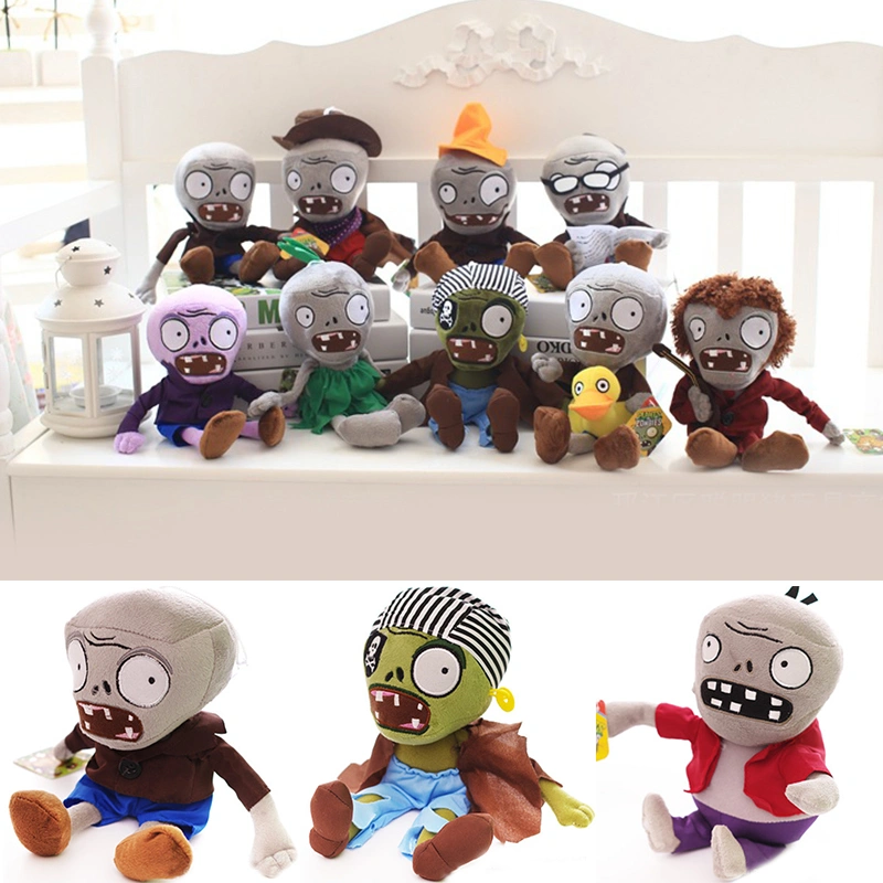 Zombies Plush Toy 30cm Game Cartoon Figure Stuffed Soft Dolls With ...