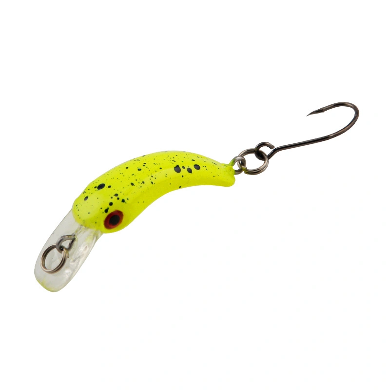 Floating Fishing Lures With 3D Eyes Simulation Arched Fish Shape Lure ...