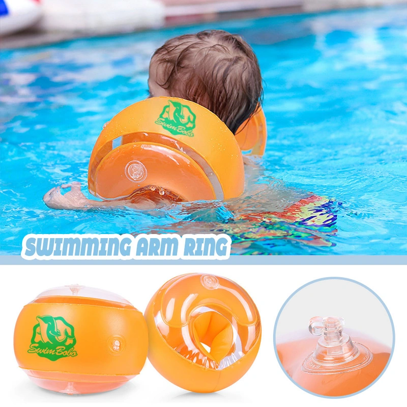Inflatable Swim Armbands Float Arm Cicle For Kids Adult Learning ...