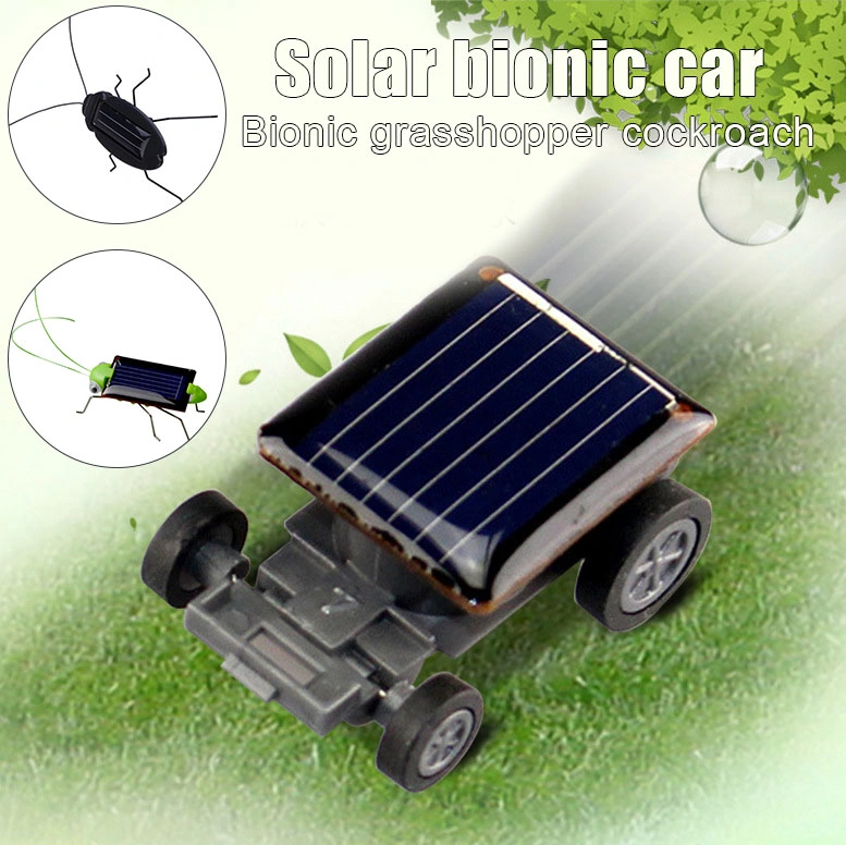 Educational Solar Powered Toy For Children Grasshopper Cockroach Car ...