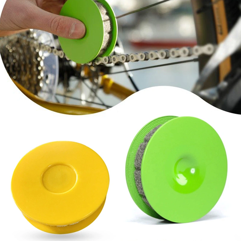 Bike Chain Oiler Roller Lubricator Bike Chain Gear Oiler Bicycle Care ...