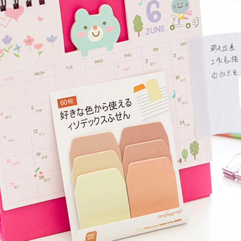 60 Sheet Adhensive Note Self-Stick Pad Note 20 Sheet/Pad For School ...